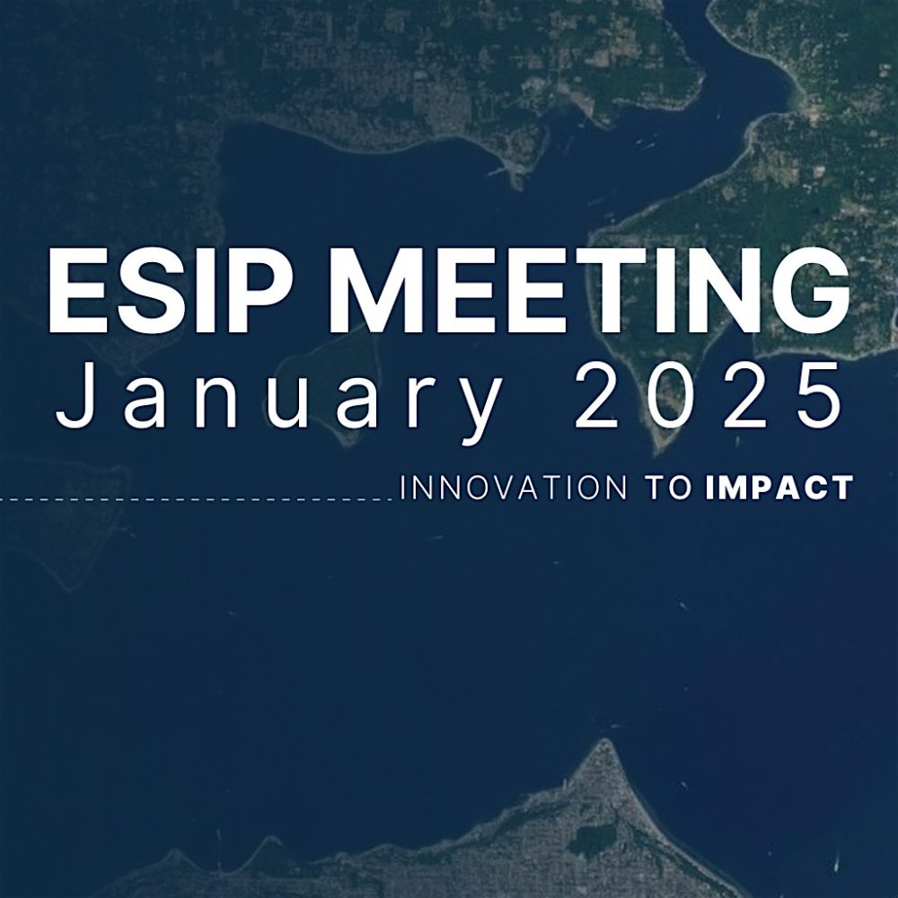2025 January ESIP Meeting - ESIP