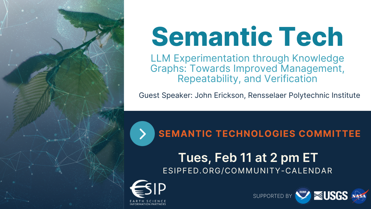 Semantic Technologies Committee - ESIP